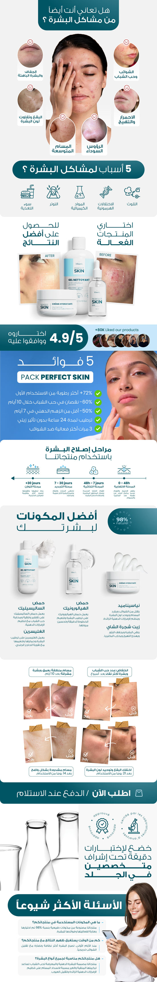 Gamme Perfect Skin Flore – Flore.algerie